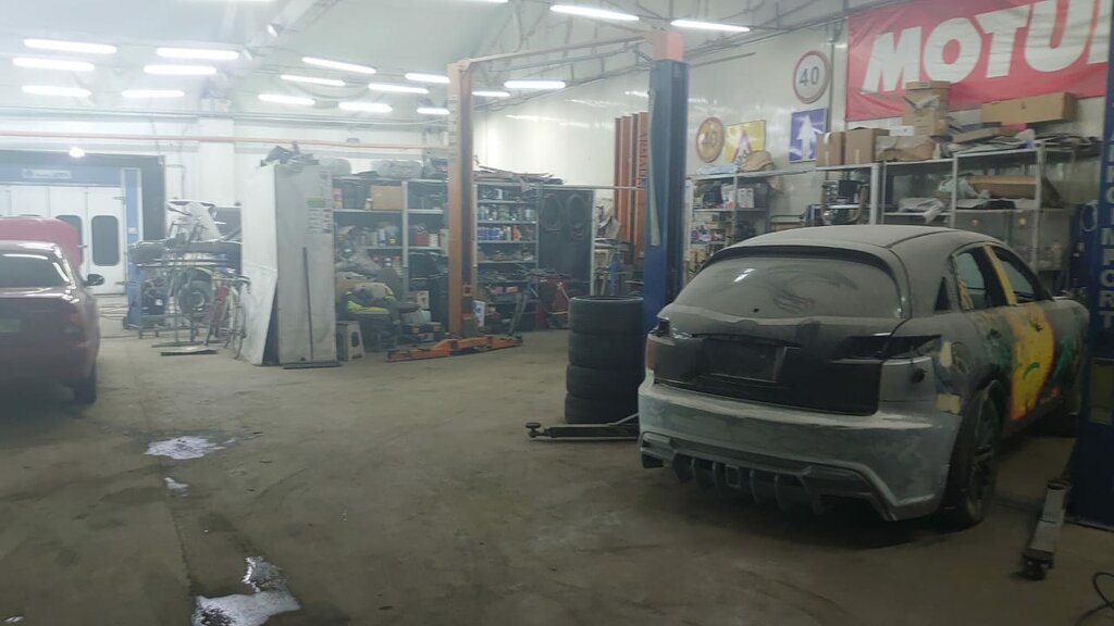 Otomobil servisi Car Drive, Moskova, foto