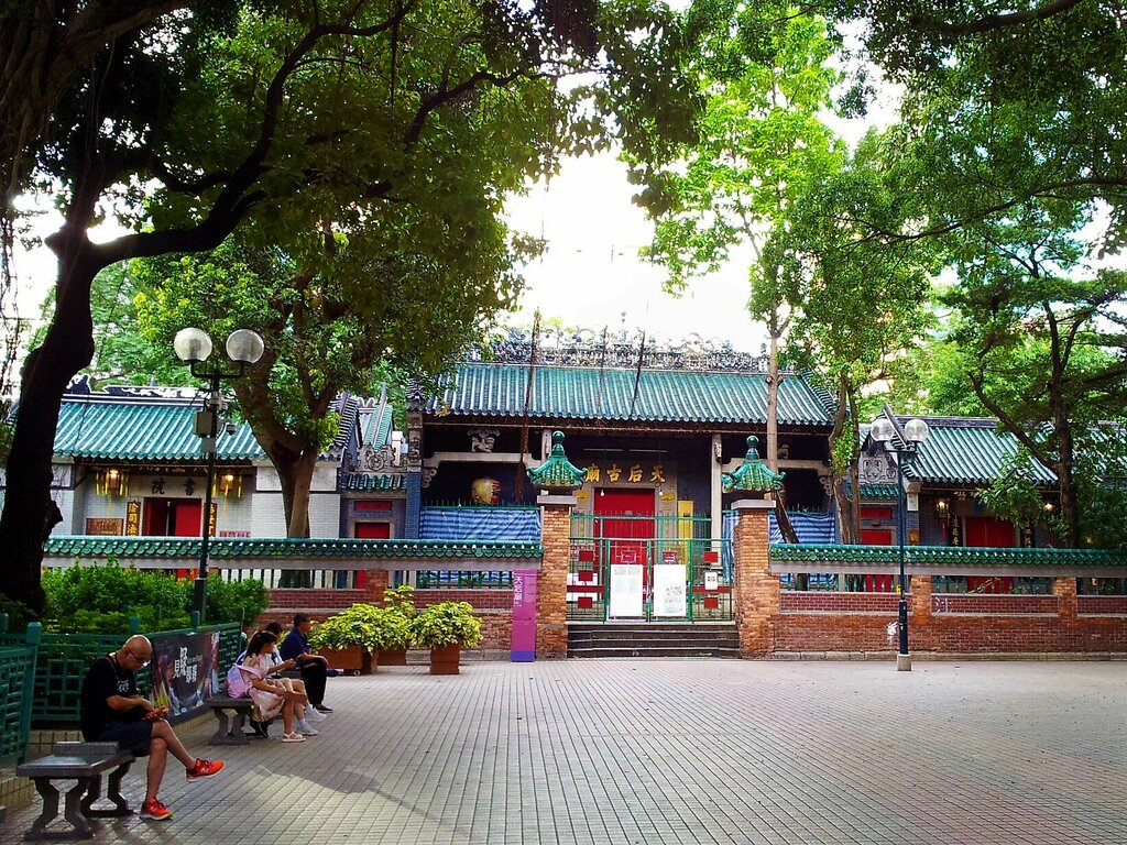 Pagoda Yaumatei Tin Hau Temple, Kowloon, foto