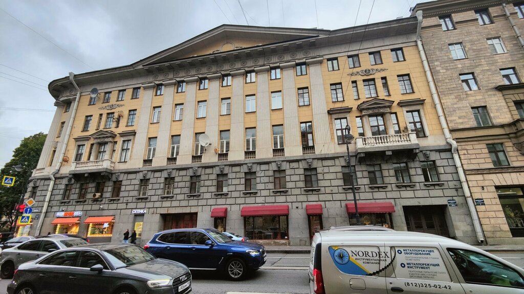 Koruma altına alınmış yapı Доходный дом М.В. Воейковой, Saint‑Petersburg, foto