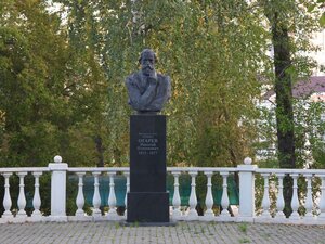 Н.П. Огарёв (Republic of Mordovia, Saransk, zhiloy rayon Tsentr), anıt, heykel  Saransk'tan