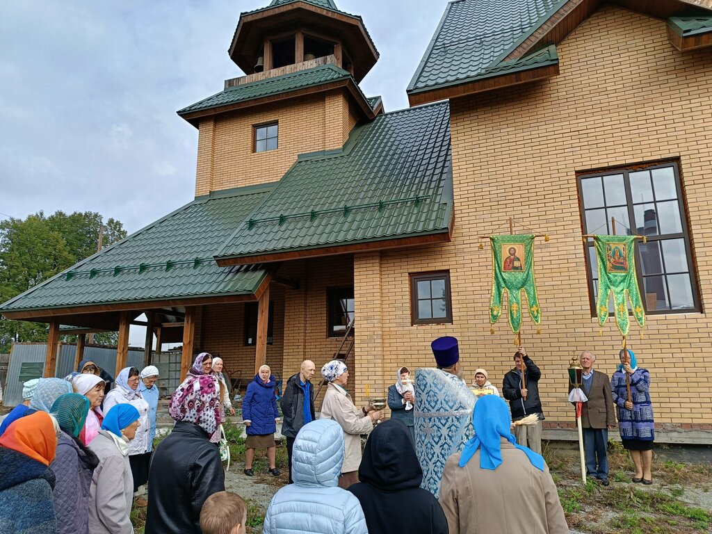 Ortodoks kiliseleri Успенская церковь, Sverdlovskaya oblastı, foto