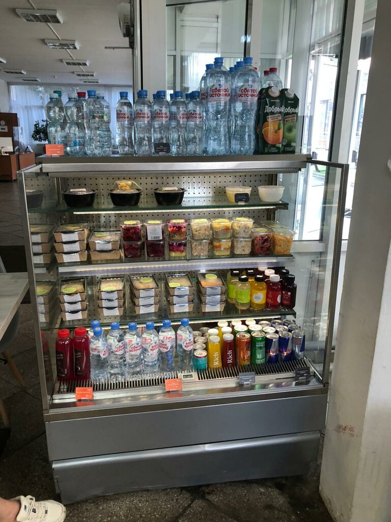Kahve dükkanları CofeFest, Moskova, foto