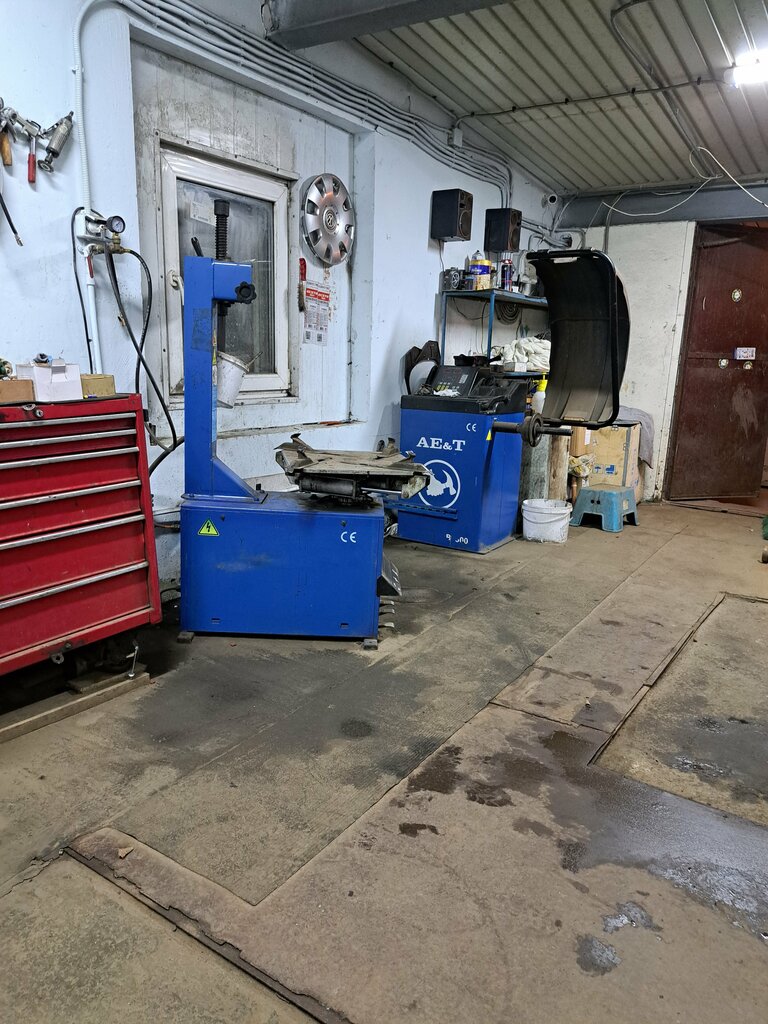 Oto lastik tamiri Шиномонтаж, Moskova, foto