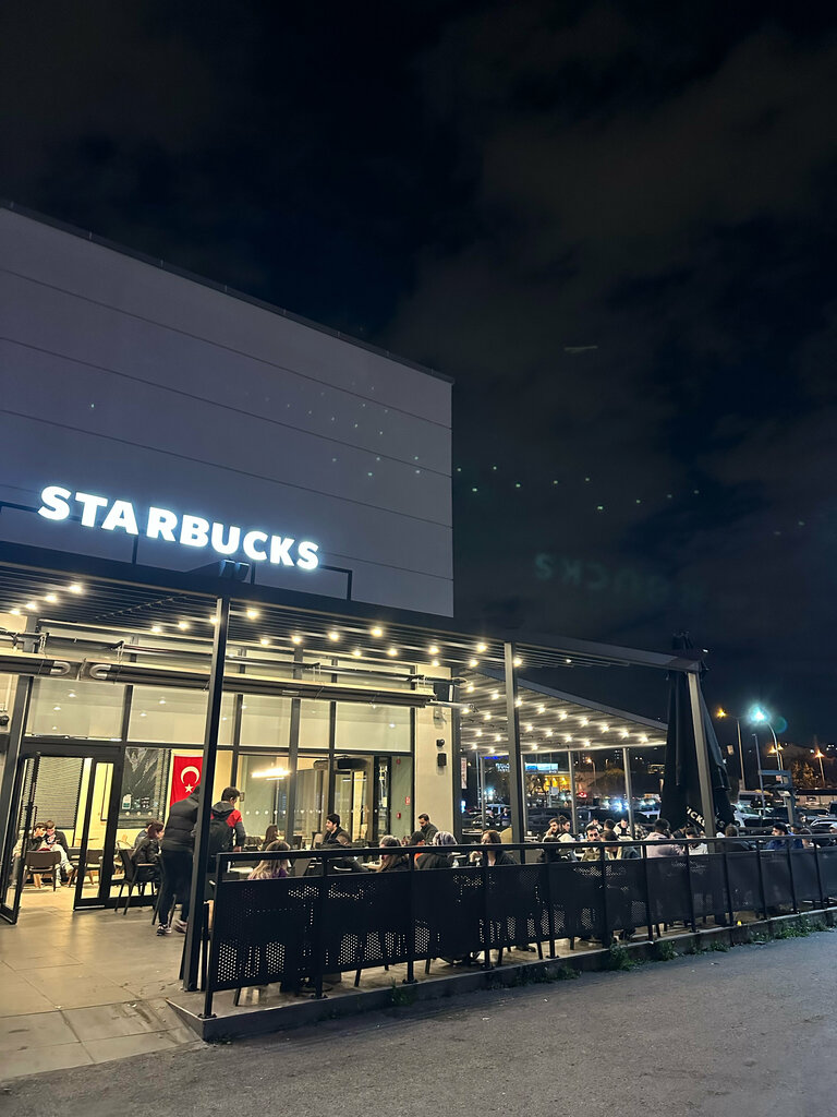 Kahve dükkanları Starbucks, İstanbul, foto