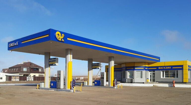 Benzin istasyonu Союз и К, Zabaykalski krayı, foto