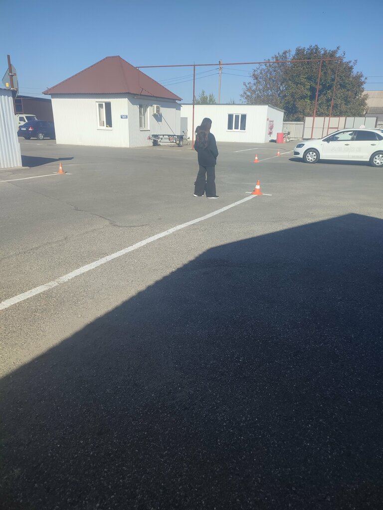 Ehliyet sınav alanı Площадка для вождения, Mikhaylovsk, foto