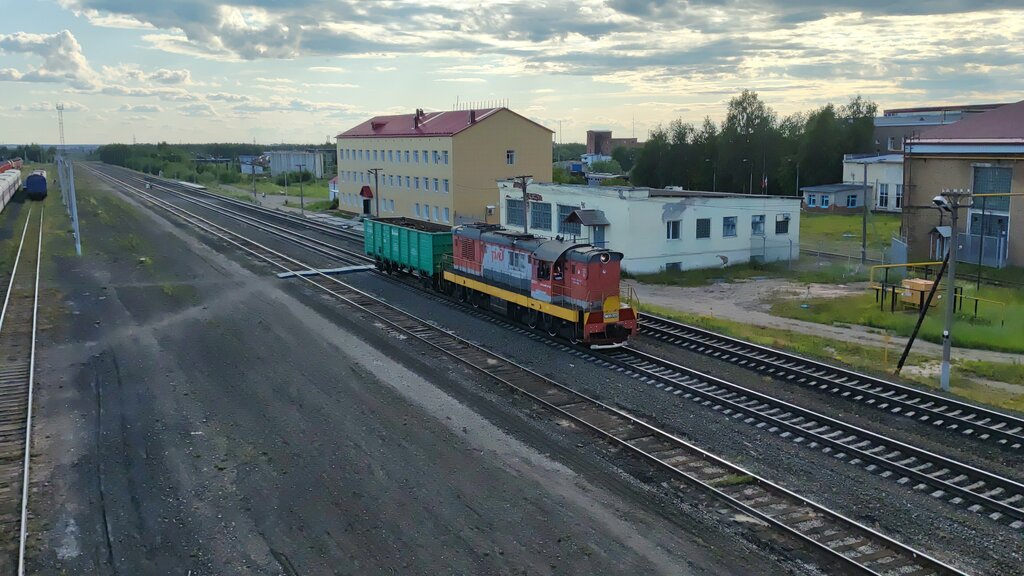 Tren istasyonu остановочный пункт 1818 километр, Pechora, foto