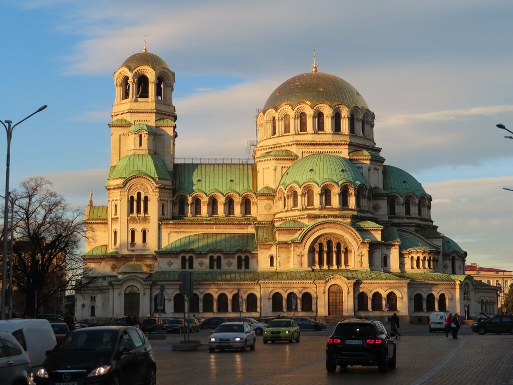 Ortodoks kiliseleri Alexander Nevsky Katedrali, Sofya, foto
