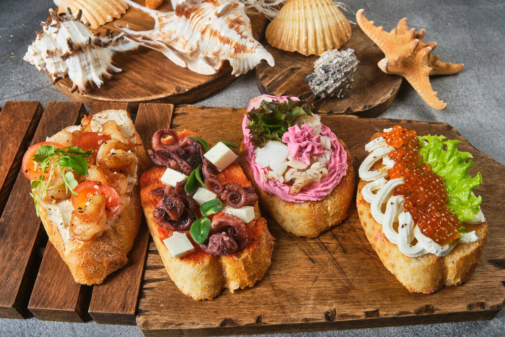 Hazır yemek teslim servisleri Брускетта, Novorossiysk, foto