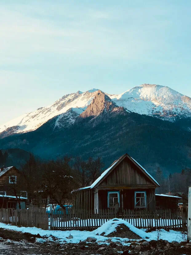 Dağ zirvesi Гора Дамхурц, Krasnodarski krayı, foto