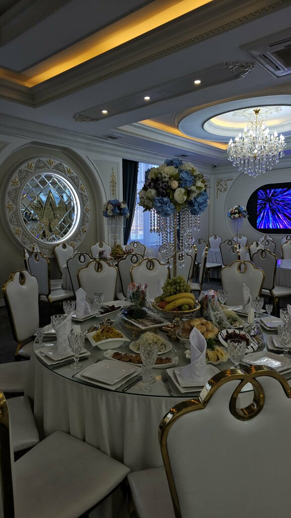 Düğün, toplantı salonu Shah-sultan, Almatı, foto