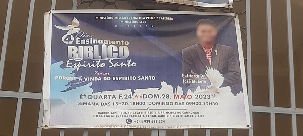 Protestan kilisesi Igreja Missão Evangélica Pleno de Alegria, Loanda, foto