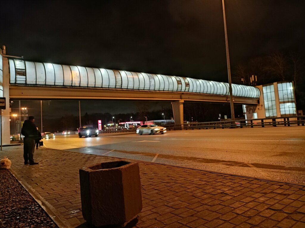 Toplu taşıma durağı Poliomelit Institute, Moskova, foto