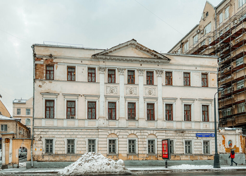 Turistik yerler Дом Г.Г. Гогеля - С.И. Плещеева, Moskova, foto