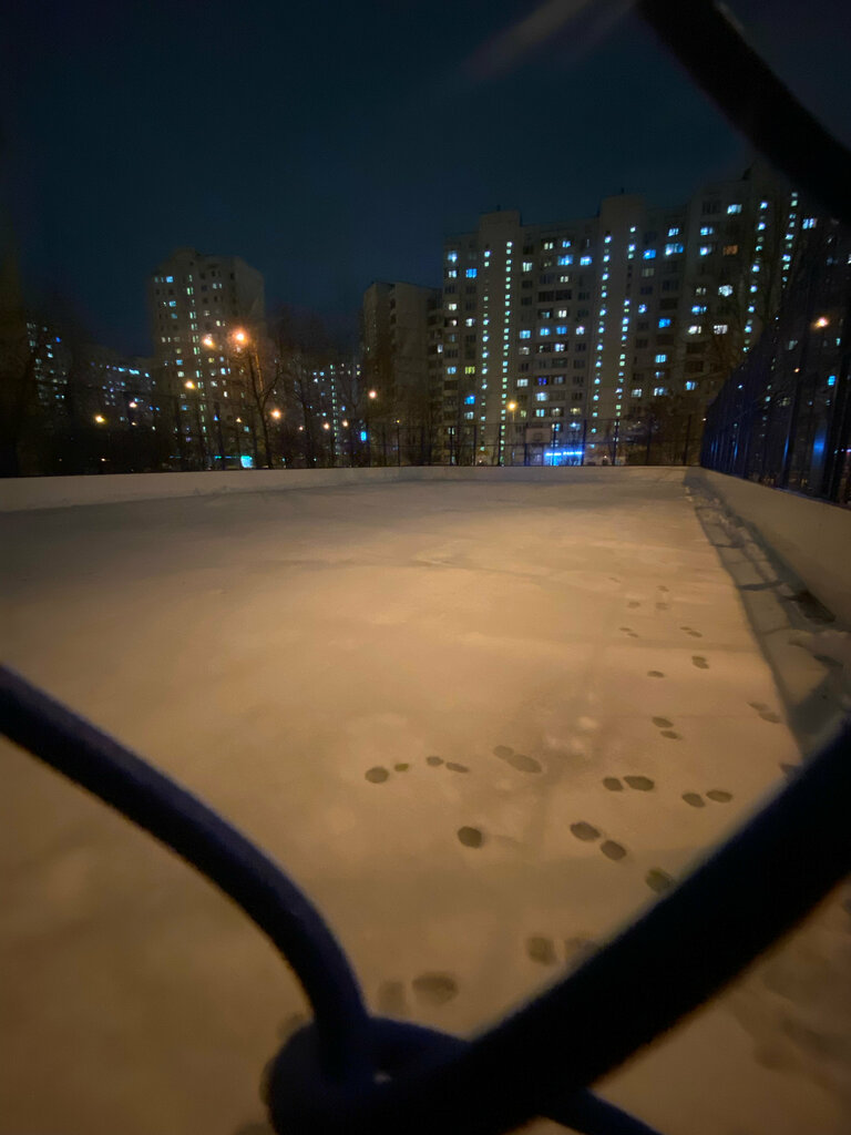 Buz pateni pistleri Ice rink, Moskova, foto