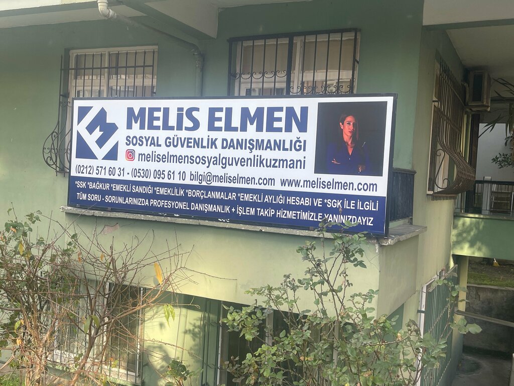 Danışmanlık hizmetleri Melis Elmen Sosyal Güvenlik Danışmanlığı, İstanbul, foto