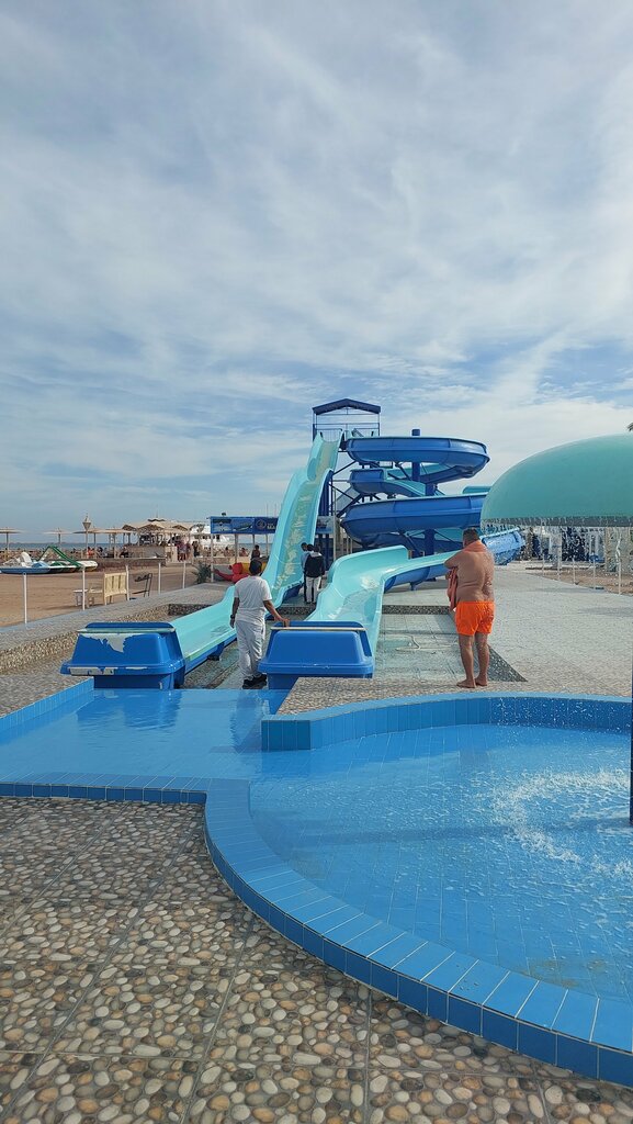Su parkı Water slides, Hurgada, foto