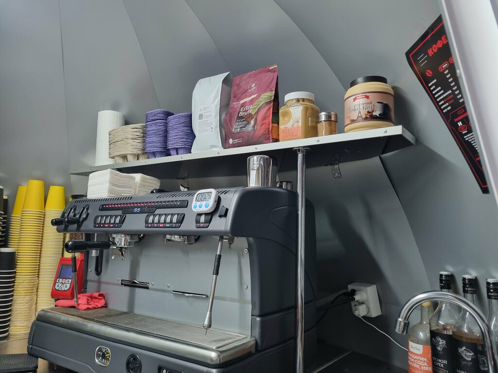 Al götür kahve Кофетрак, Domodedovo, foto