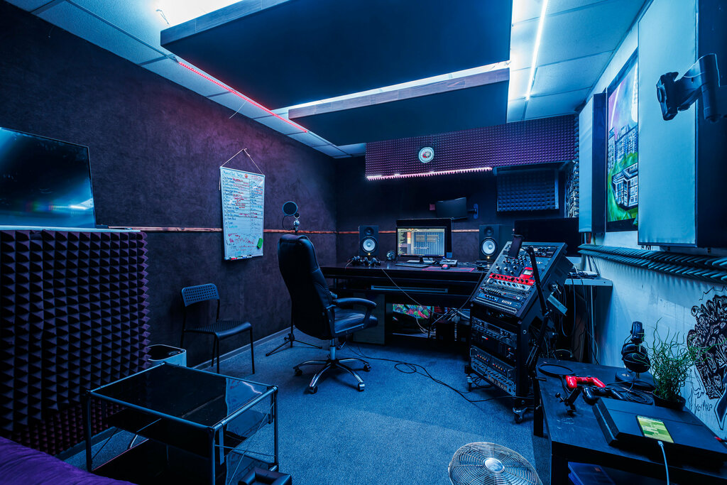 Ses kayıt stüdyoları Tambur Records, Moskova, foto