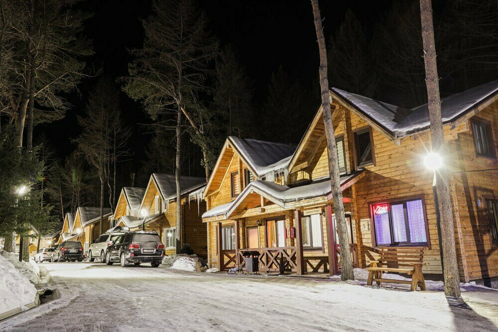 Resort oteller, tesisler Ski Paradise, Issık Göl İli, foto
