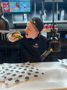 Fast food Black Star Burger, Kazan, foto