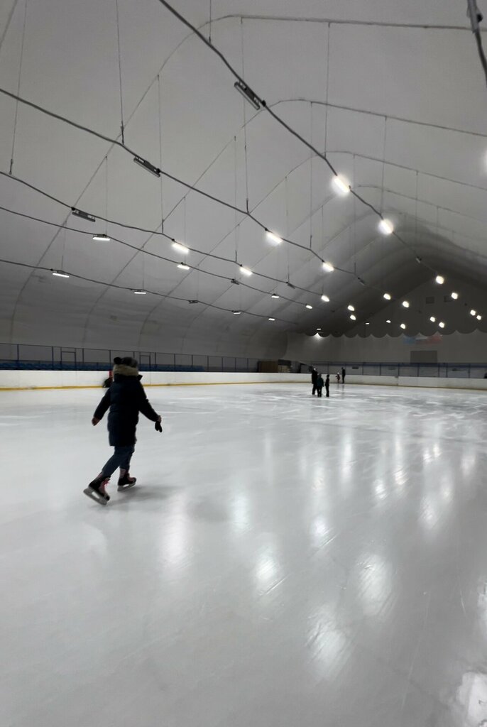 Buz pateni pistleri Indoor ice rink, Jukovski, foto