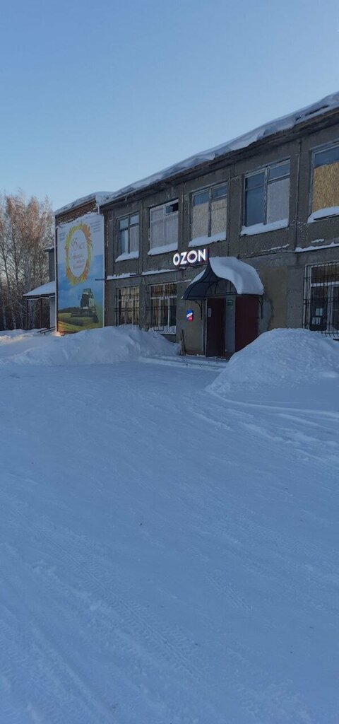 Teslimat noktası Ozon, Omskaya oblastı, foto
