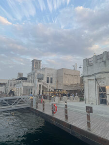 Al Seef Dubai, heritage district (Al Seef Street, Bur Dubai, Dubai), turistik yerler  Dubai'den