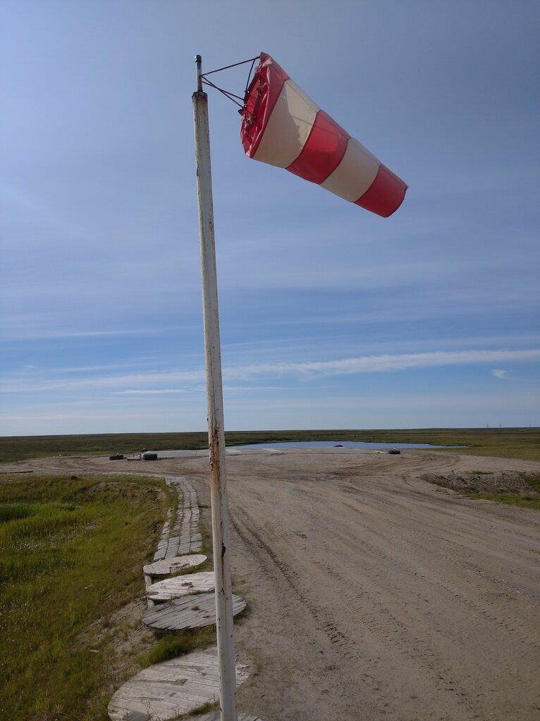 Helikopter pisti вертолетная площадка МР Россихина, Nenets özerk okrugu, foto
