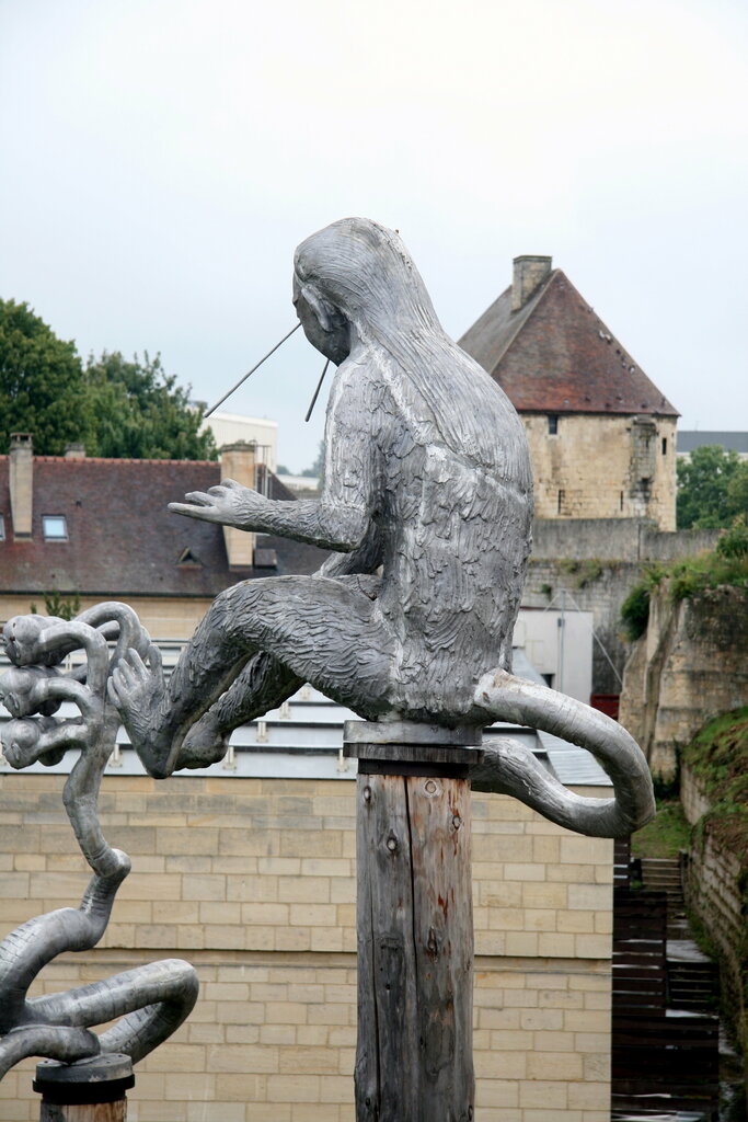 Turistik yerler Château de Caen, Caen, foto