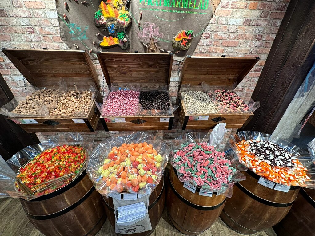Pasta, şekerleme ve tatlı Pirat Marmelad, Moskova, foto