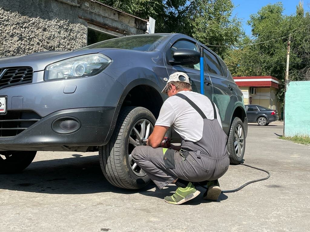 Oto lastik tamiri Шиномонтаж на Путилина, Voronej, foto
