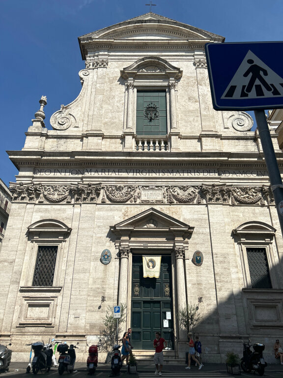 Katolik kiliseleri Chiesa di Santa Maria in Via, Roma, foto