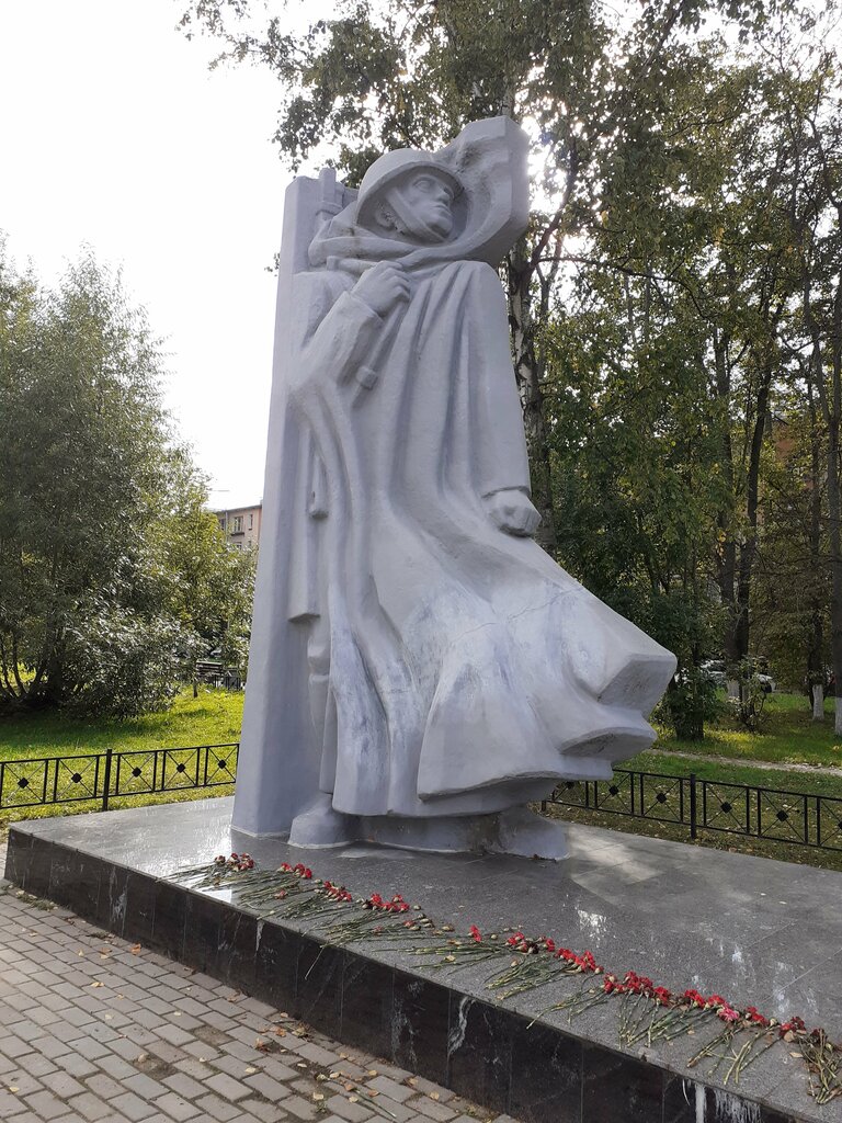 Anıt, heykel Народному ополчению, Saint‑Petersburg, foto