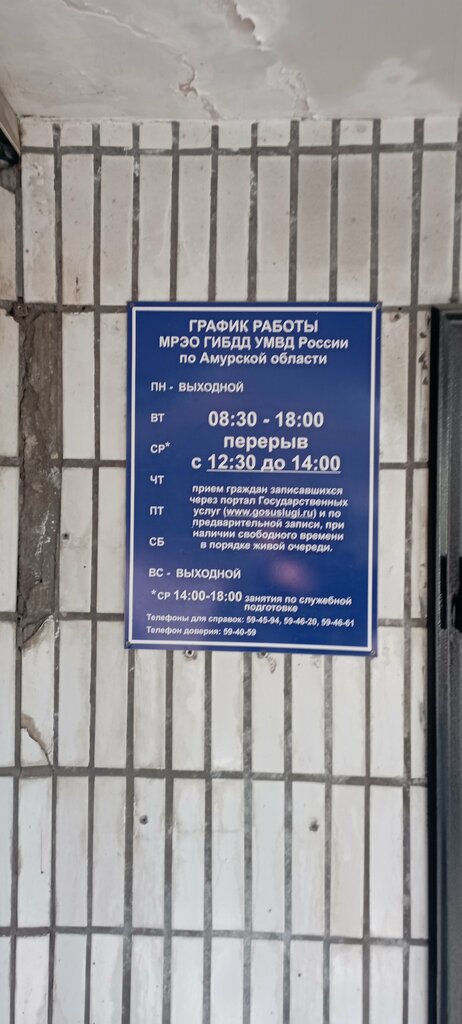 Trafik polisi Управление ГИБДД УМВД России по Амурской области, Blagoveshchensk, foto