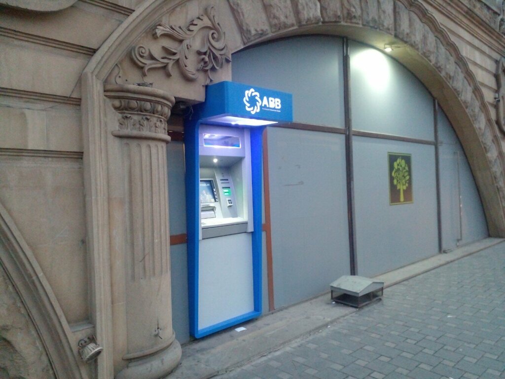 ATM'ler Azərbaycan Beynəlxalq Bankı, Bakü, foto