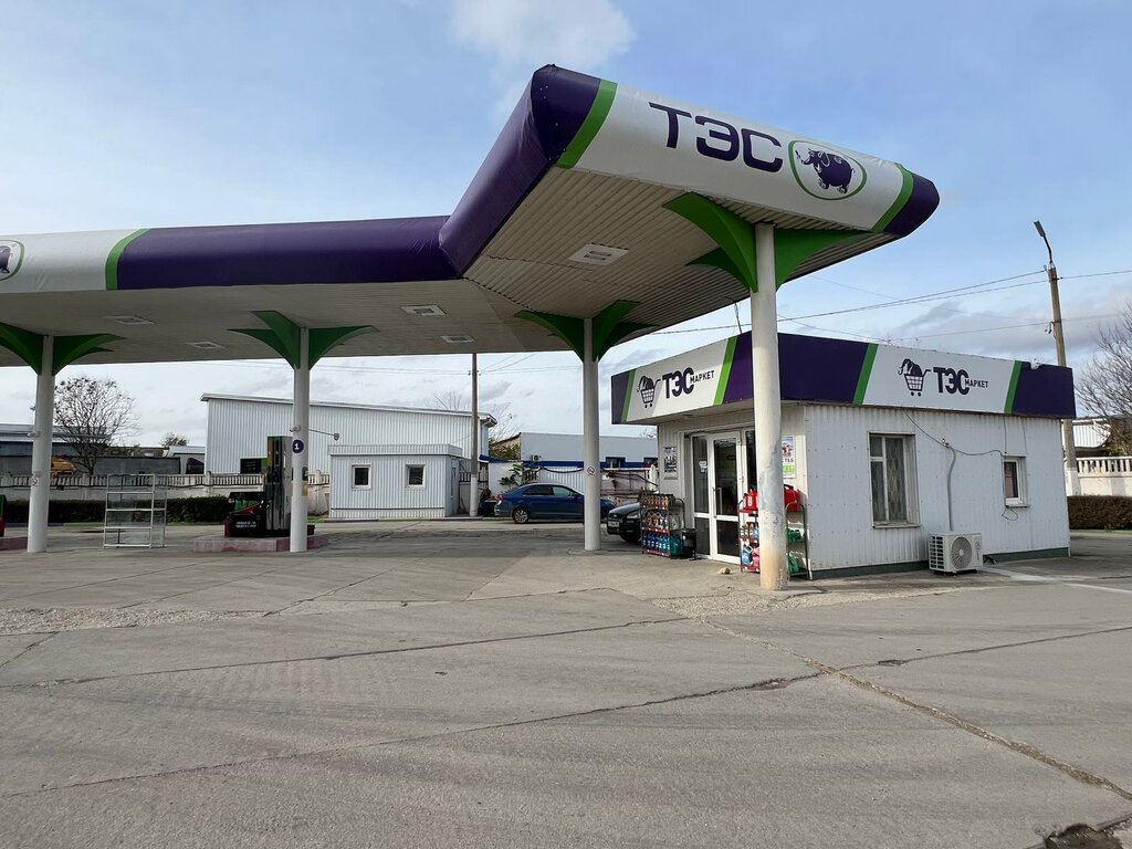 Benzin istasyonu ТЭС, Yevpatorya, foto