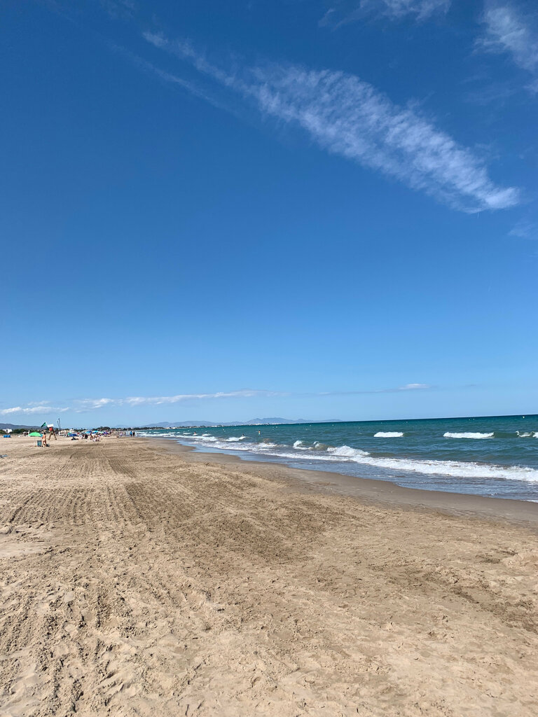 Plaj Playa De Canet, Valensiya, foto