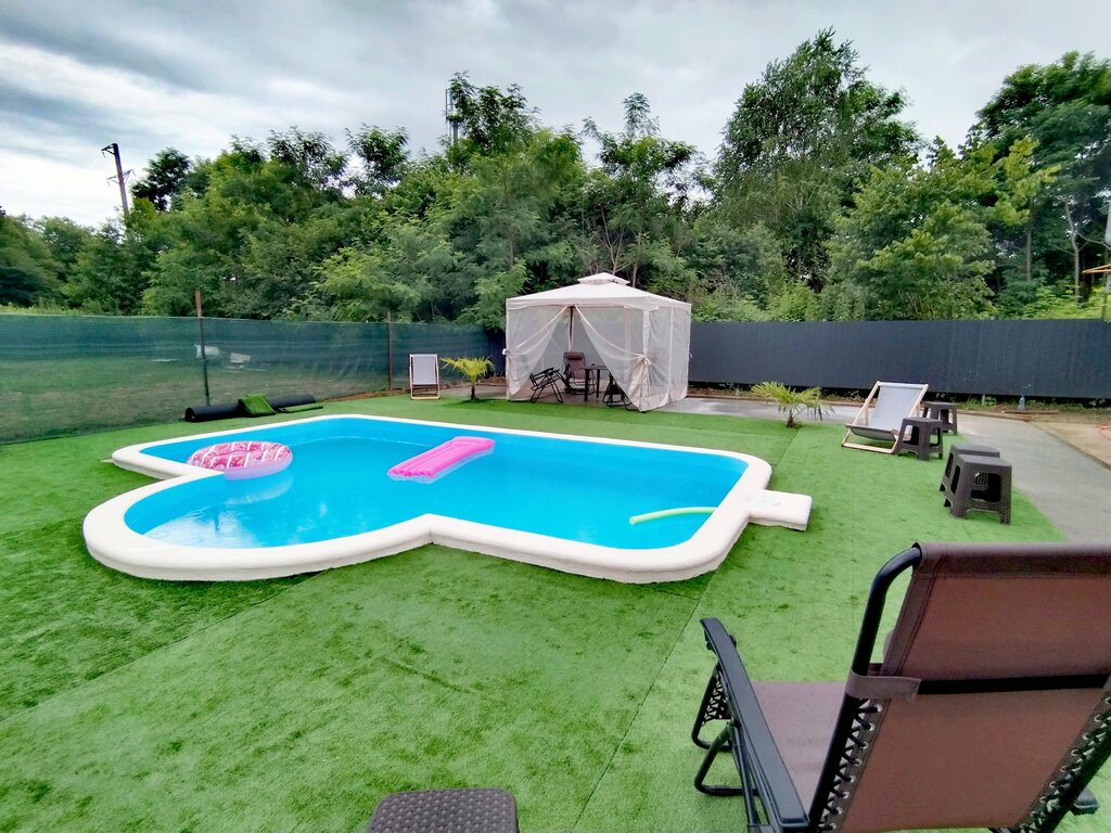 Resort oteller, tesisler Лесной островок, Adıge Cumhuriyeti, foto