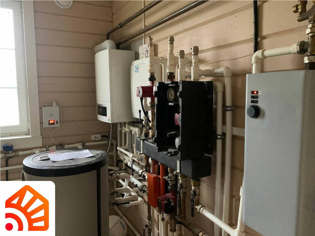 Isıtma sistemleri ve ekipmanları Weather in the house, Krasnoyarski krayı, foto