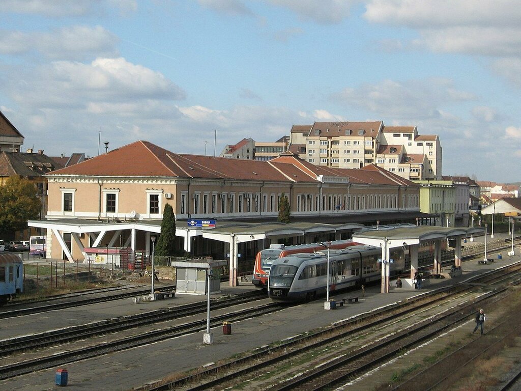 Tren istasyonu Sibiu, Sibiu, foto