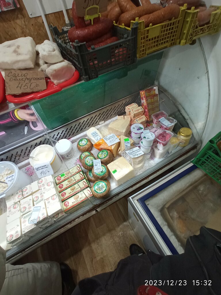 Süt ürünleri satış mağazaları Молочка, Rtişçevo, foto