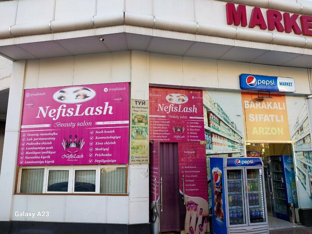 Güzellik salonu Nefislash, Taşkent, foto