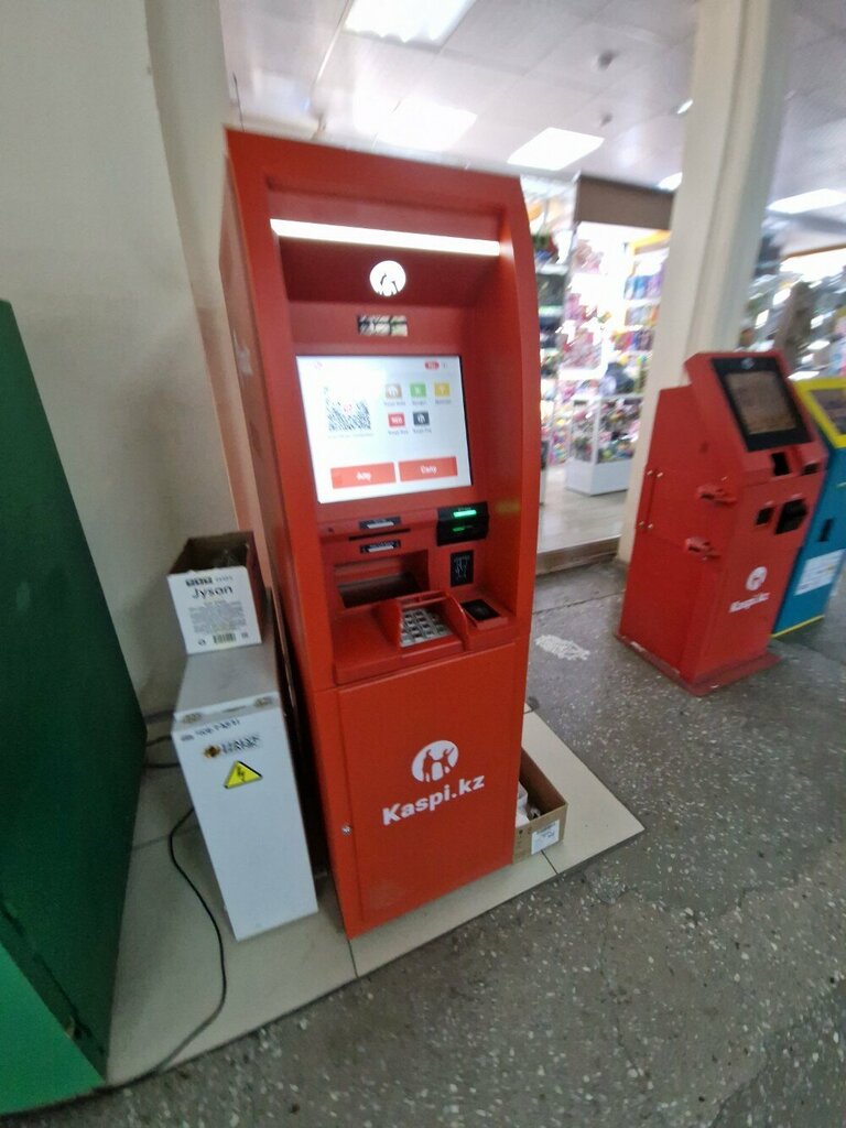 ATM'ler Kaspi Bank, Öskemen (Ust‑Kamenogorsk), foto
