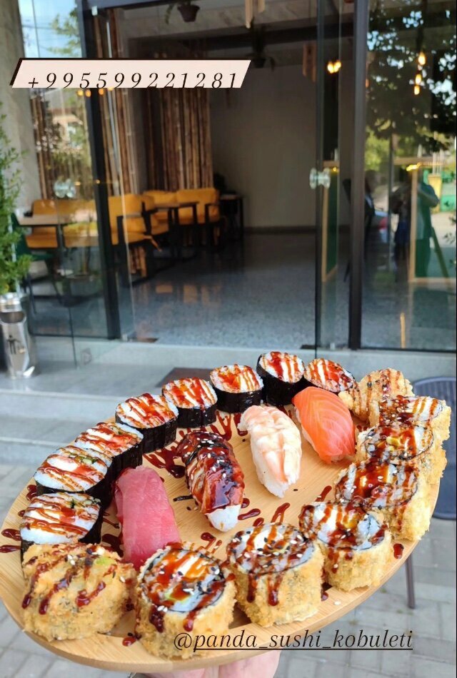 Suşi restoranı Panda Sushi, Kabuletti, foto