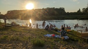 Пляж (Lipetsk Region, Yeletskiy rayon, Lavskiy selsovet), plaj  Lipetskaya oblastından