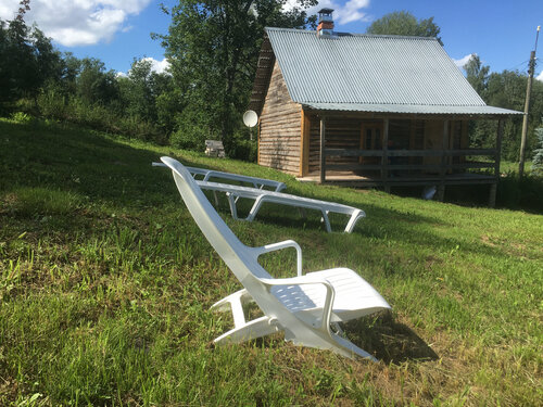 Otel Бунгало Изба Пасечника трехместная. Хутор Медовый, Pskovskaya oblastı, foto