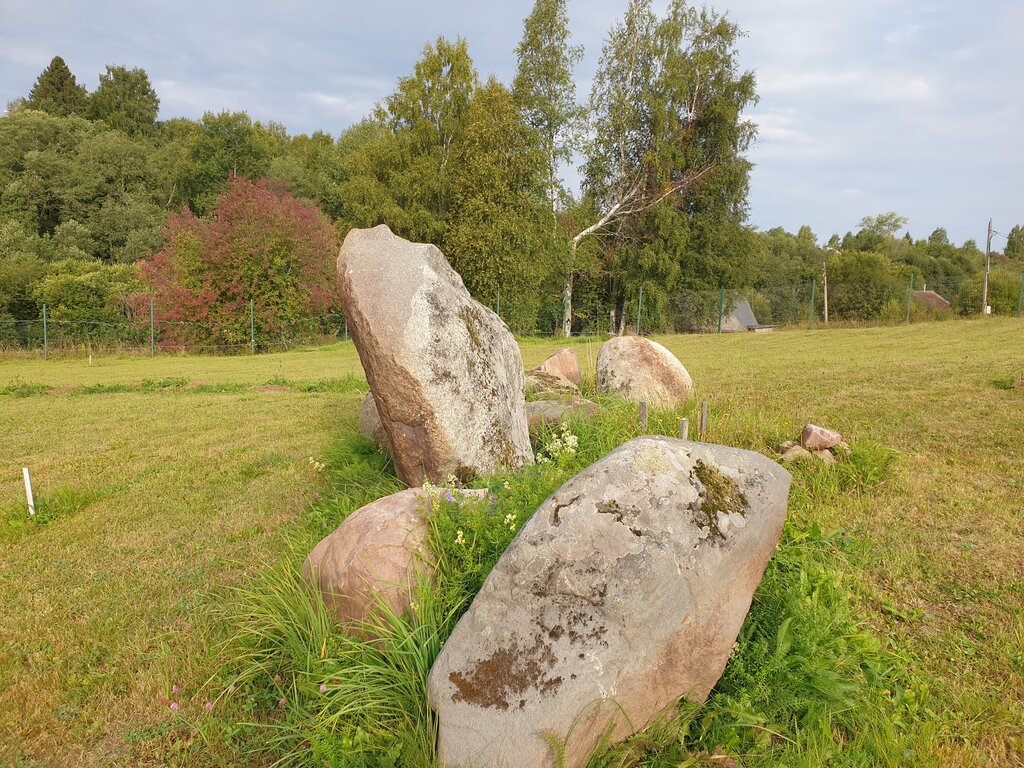 Turistik yerler Древнее капище 12 века, Saint‑Petersburg ve Leningradskaya oblastı, foto
