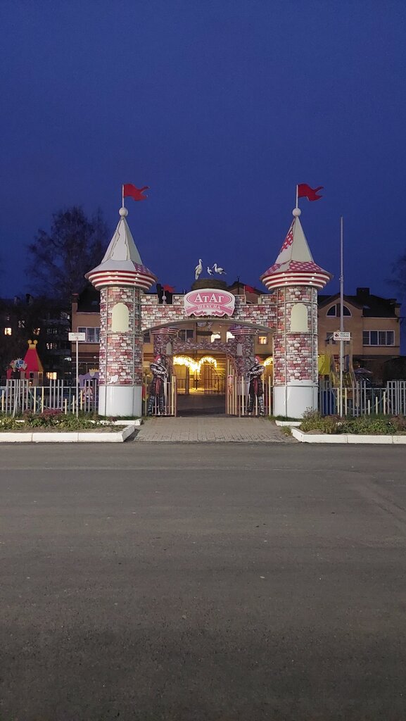 Oyun alanı Атаг, Vologodskaya oblastı, foto