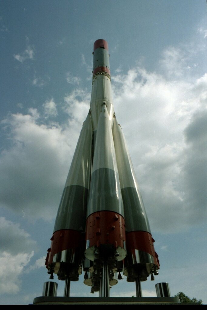 Teknoloji anıtı Ракета Восход-2, Vologodskaya oblastı, foto